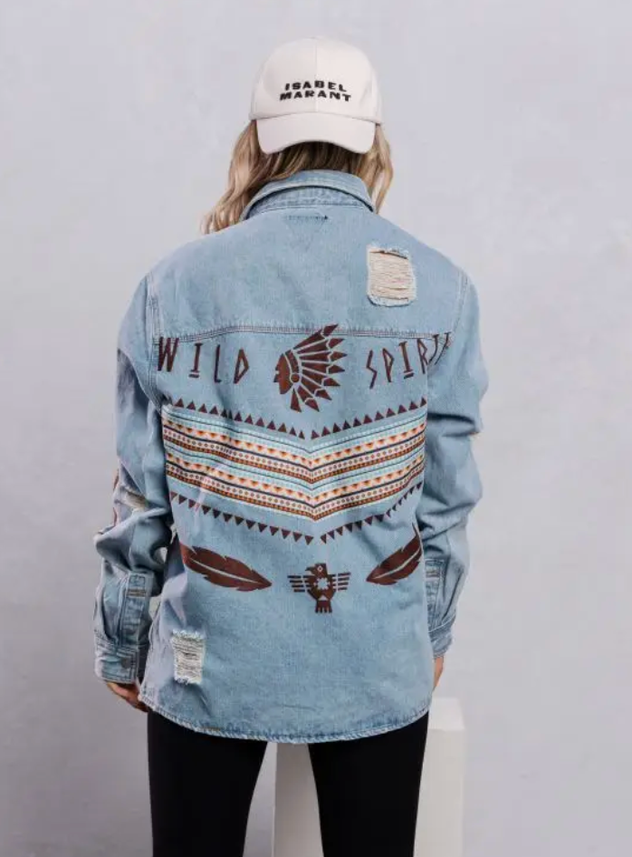 Wild Spirit Denim Jacket – The Branded Vaquero